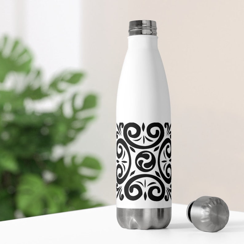 Tribal Design, Water Bottle, Stainless Steel Insulated Bottle, Water ...