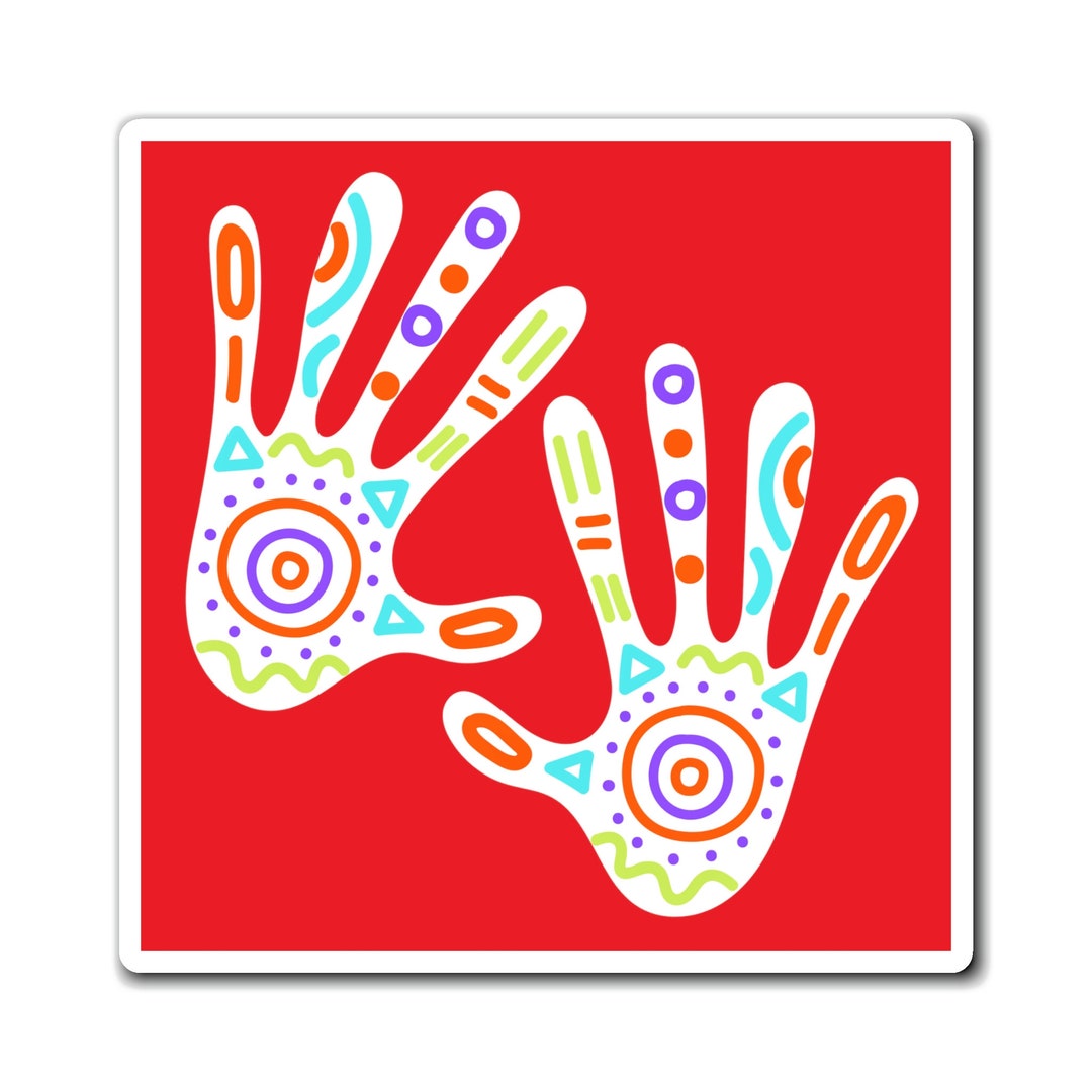Tribal Magnet Designs, Zen Art, Magnet Décor, Magnet Tiles, Etnic Home ...