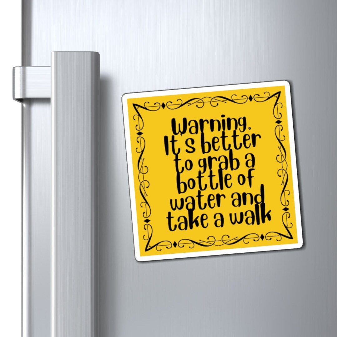 Refrigerator Magnet, Diet Motivation, Food Magnet, Magnet Decal, Diet ...