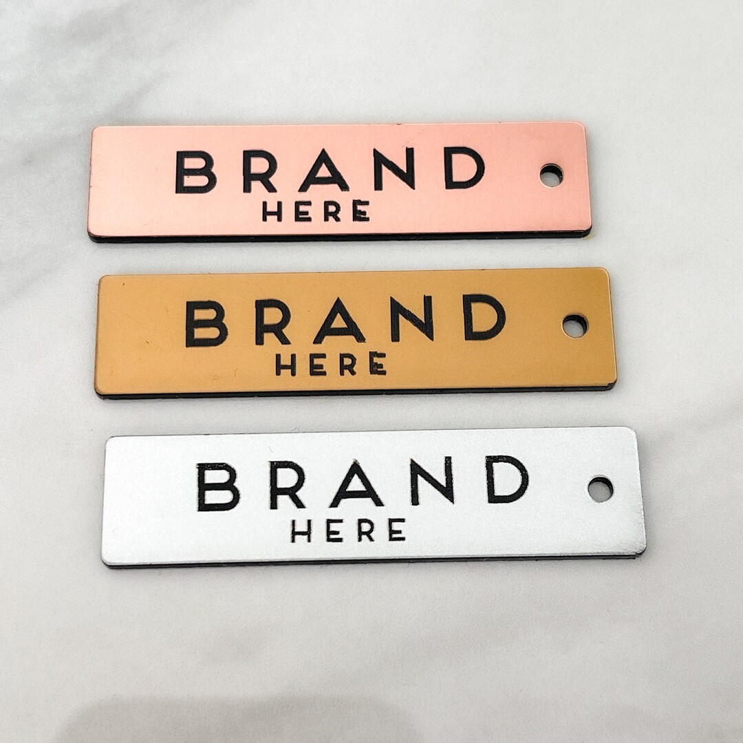 Customised Company Labels, Brand Name, Business Logo, Custom Writing ...