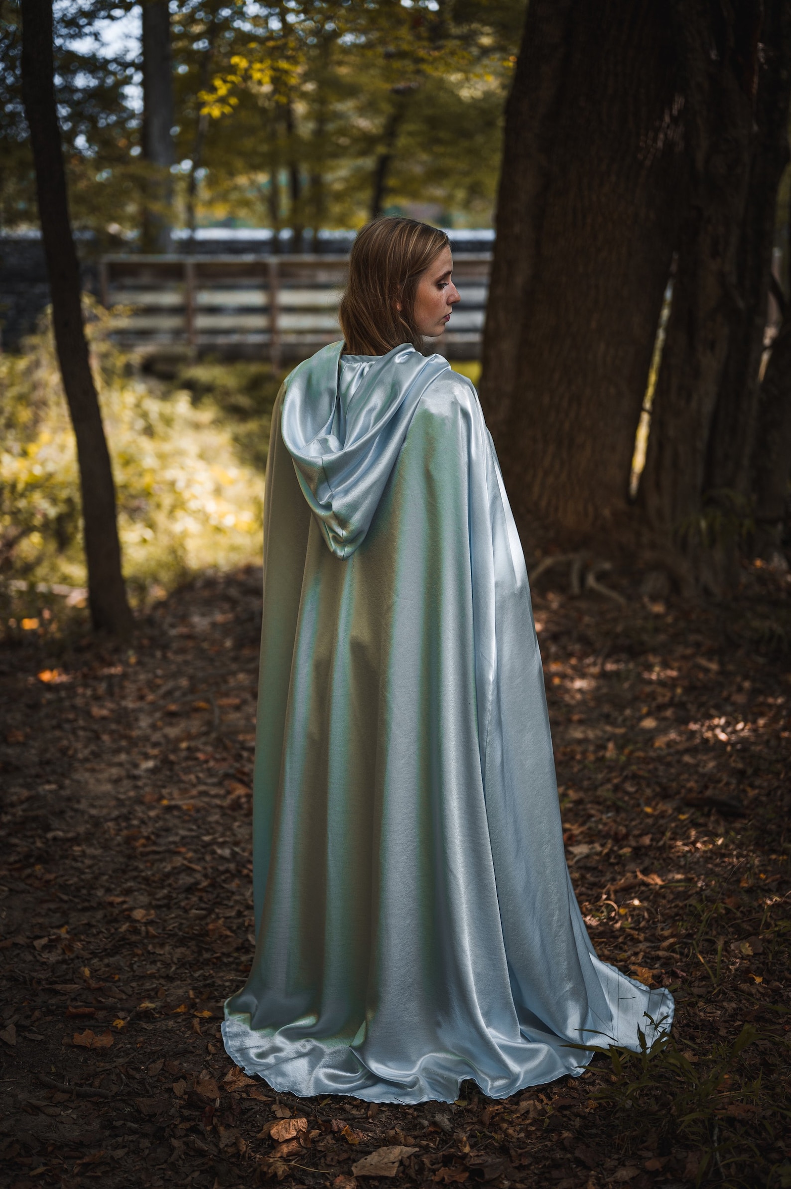 Floor Length Cloak With Lined Hood. Elf Fairy Princess - Etsy