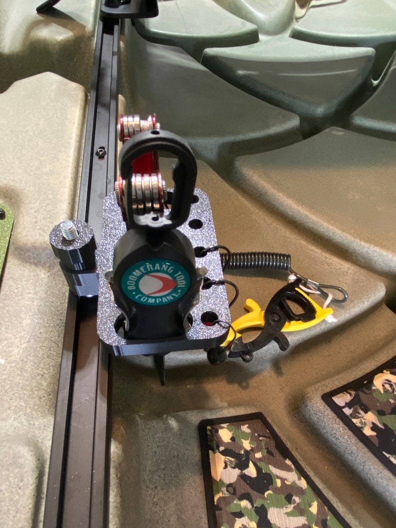 Tool and Lure Holder - Track Mounted Kayak or Boat Accessory. 3D ...