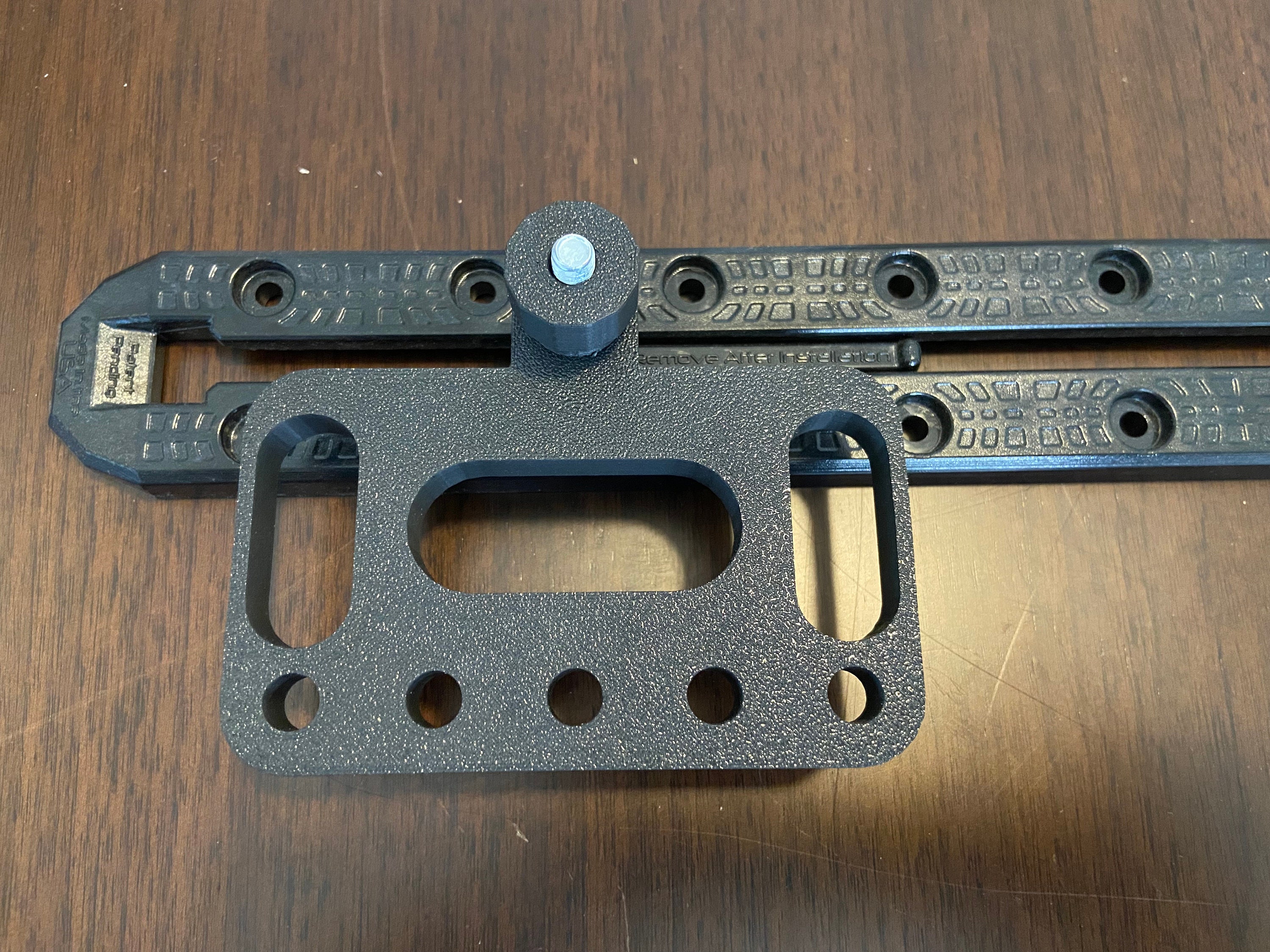 Tool and Lure Holder - Track Mounted Kayak or Boat Accessory. 3D ...
