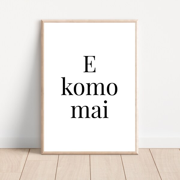 E Komo Mai Welcome Sign - Etsy Australia