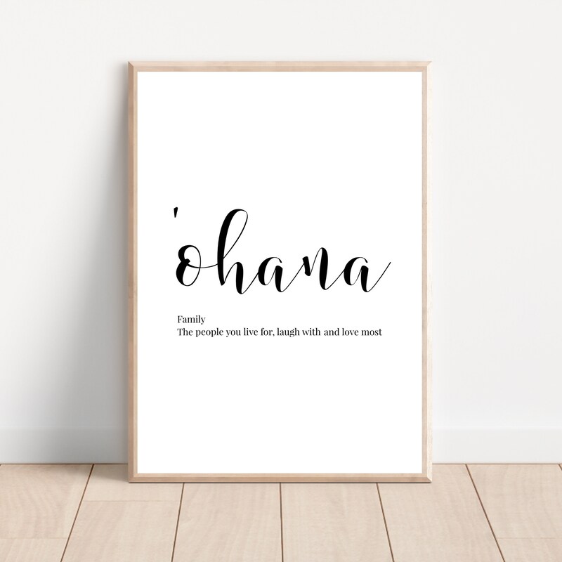 Ohana Sign - Etsy