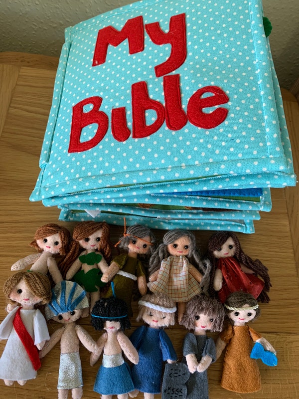 Printable Bible 8 Playdough Mats Christian Kids Sunday School Playdoh ...