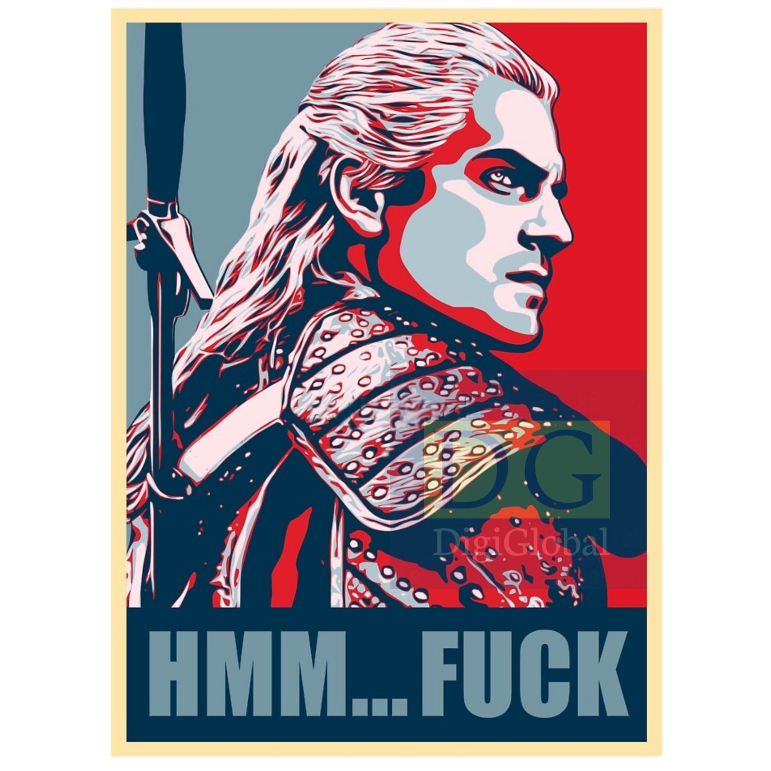 The Witcher Hmm. The witcher Tv show Henry Cavill Geralt of | Etsy