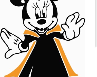 Vampire Minnie Mouse | Etsy