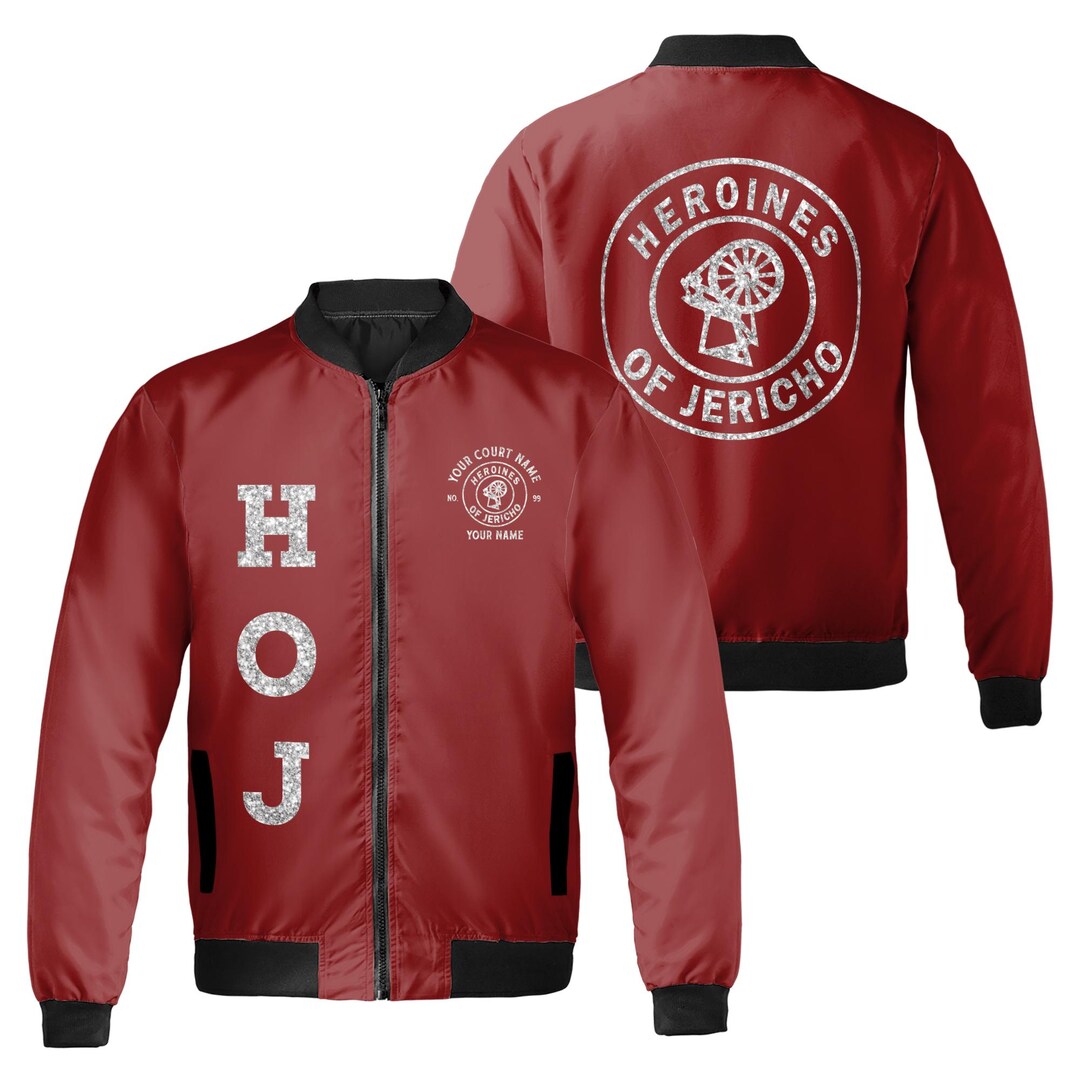 Custom Name Heroines of Jericho HOJ Bomber Jacket S-5XL - Etsy
