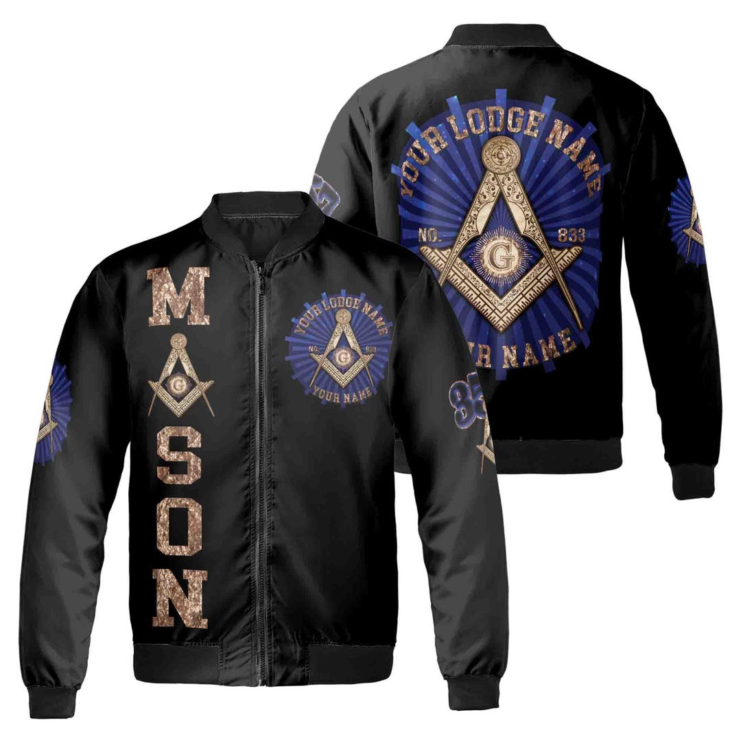 Customize Lodge Name Name and Number Freemasonry Masonic Symbol Unisex ...