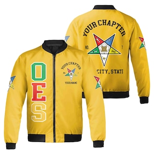 Custom Name Chapter Order of the Eastern Star OES Pentagon up Unisex ...