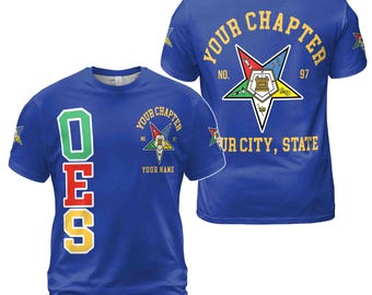 Oes-order of the Eastern Star T-shirts Unisex T-shirt - Etsy