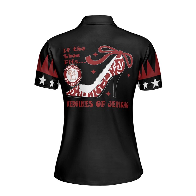 Customized Heroines of Jericho HOJ Sisterhood Women's Polo Shirt S-5XL ...