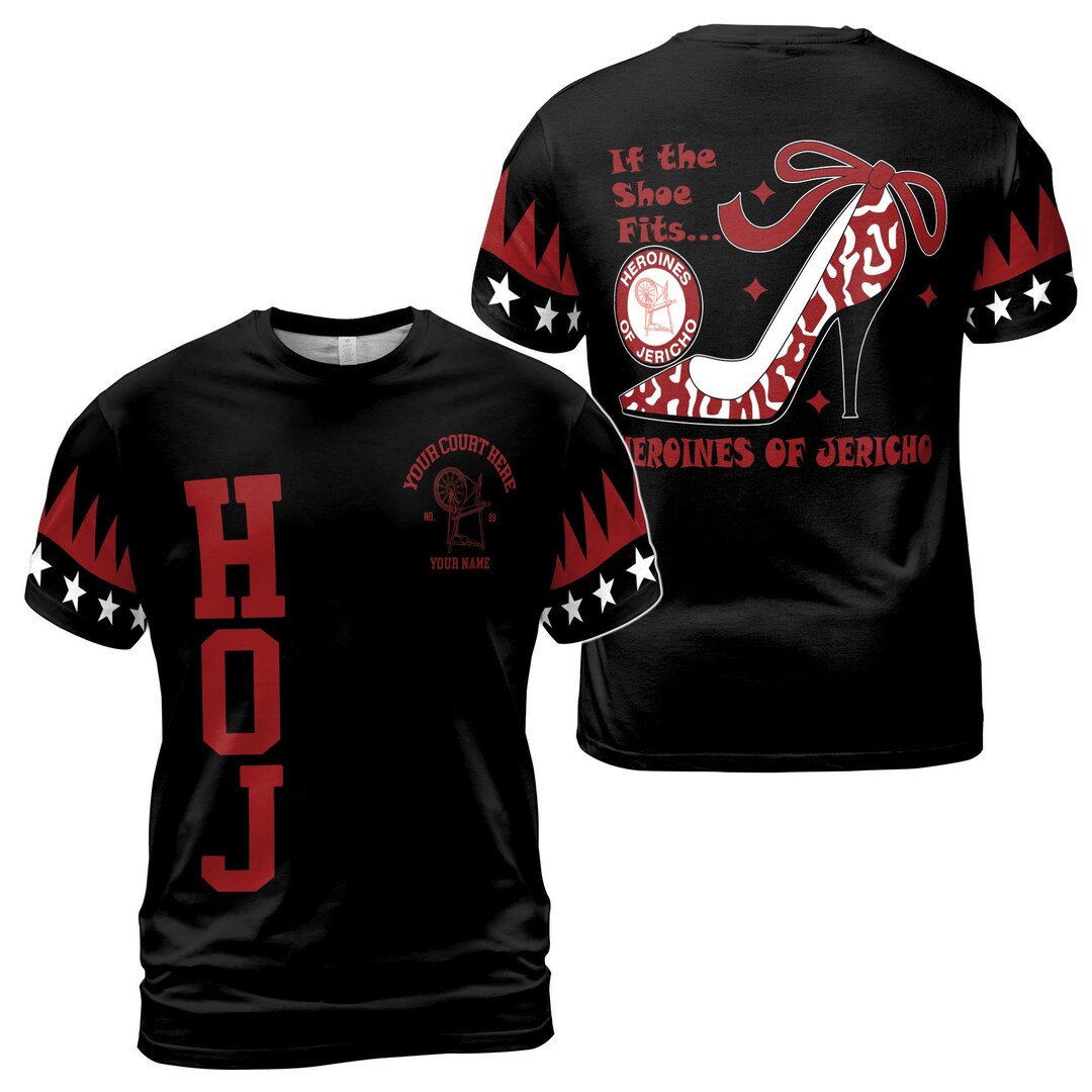 Customized Heroines of Jericho HOJ Sisterhood Men's T-shirt S-5XL - Etsy