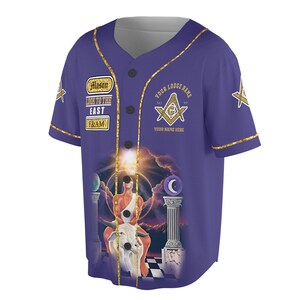 Freemason Prince Hall Masonic Medieval Astral Baseball Jersey S-5XL - Etsy