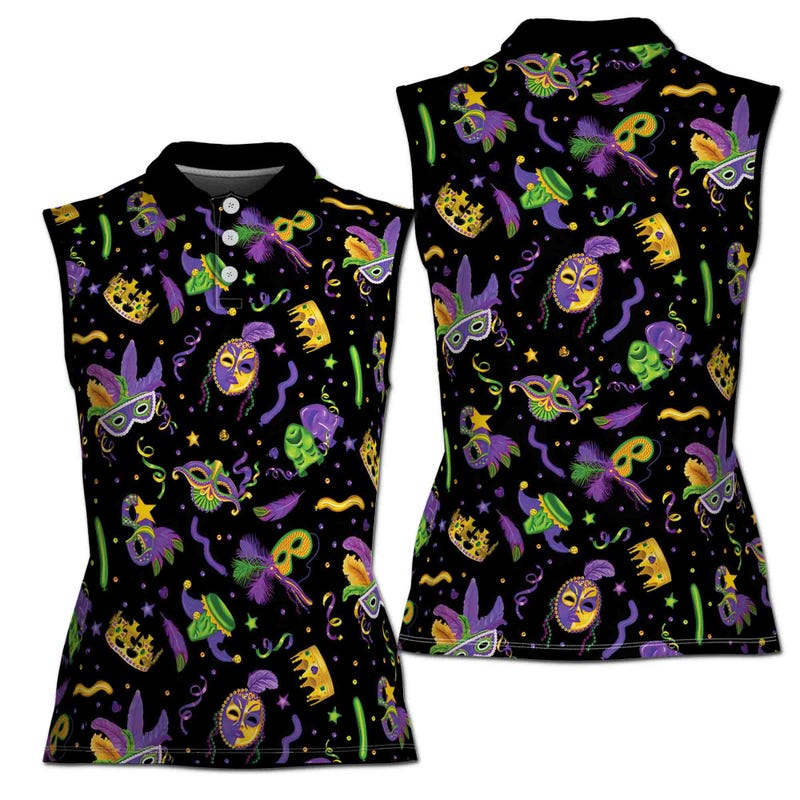 Mardi Gras Polo Golf - Etsy