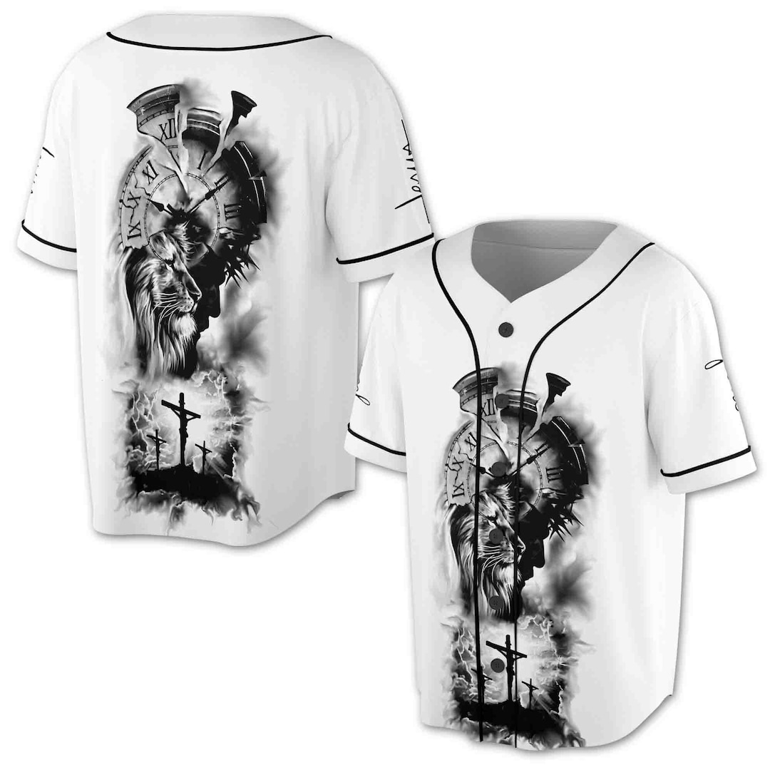 Timeless It's Lion of Judah Jesus Baseball Jersey S-5XL - Etsy