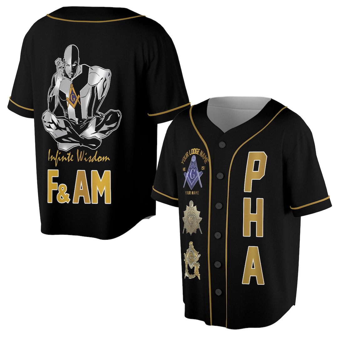 Custom Masonic Lodge, Name, Number PHA Freemason Infinite Wisdom F&AM ...