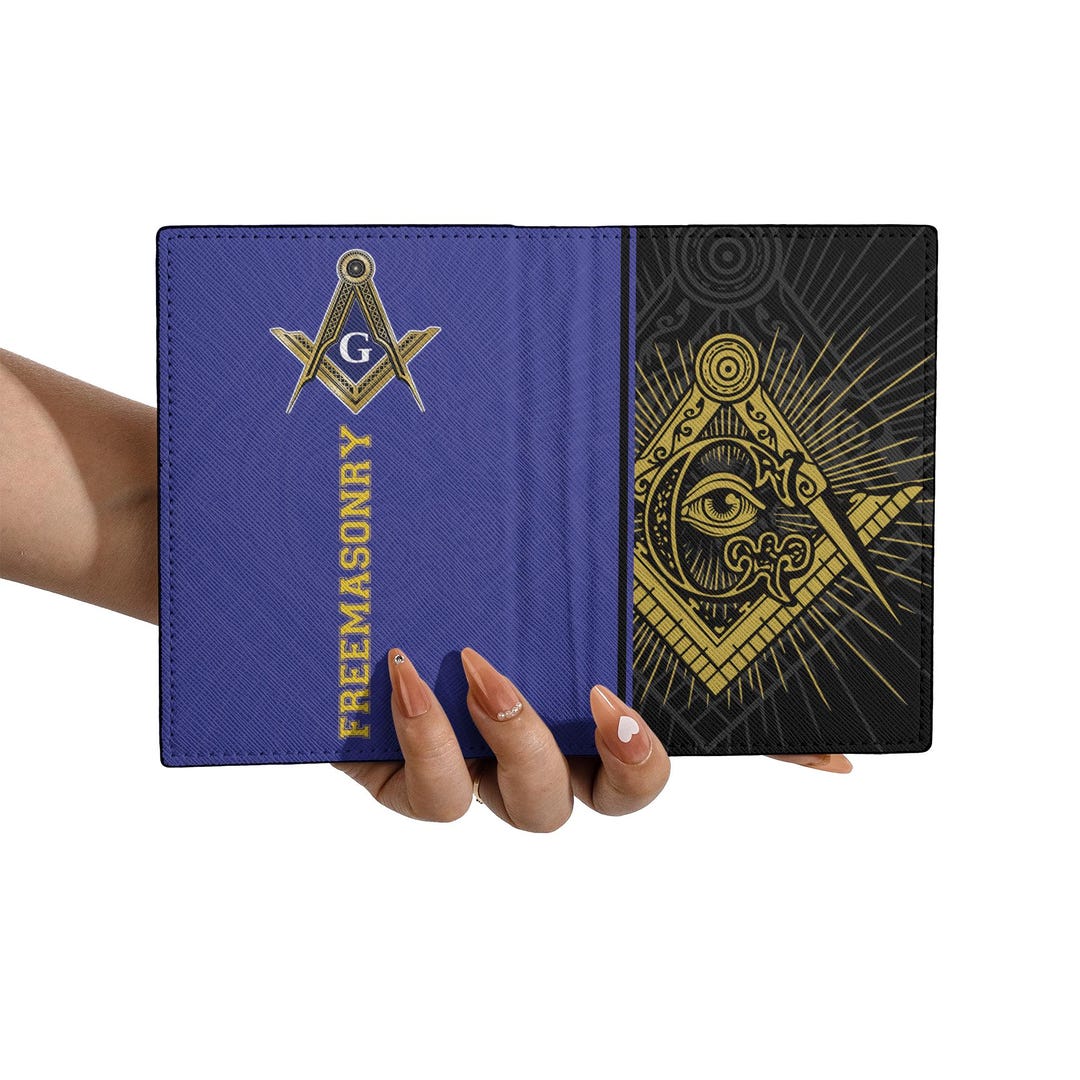 Freemasonry Masonic Master Mason Masonry Passport Holder - Etsy