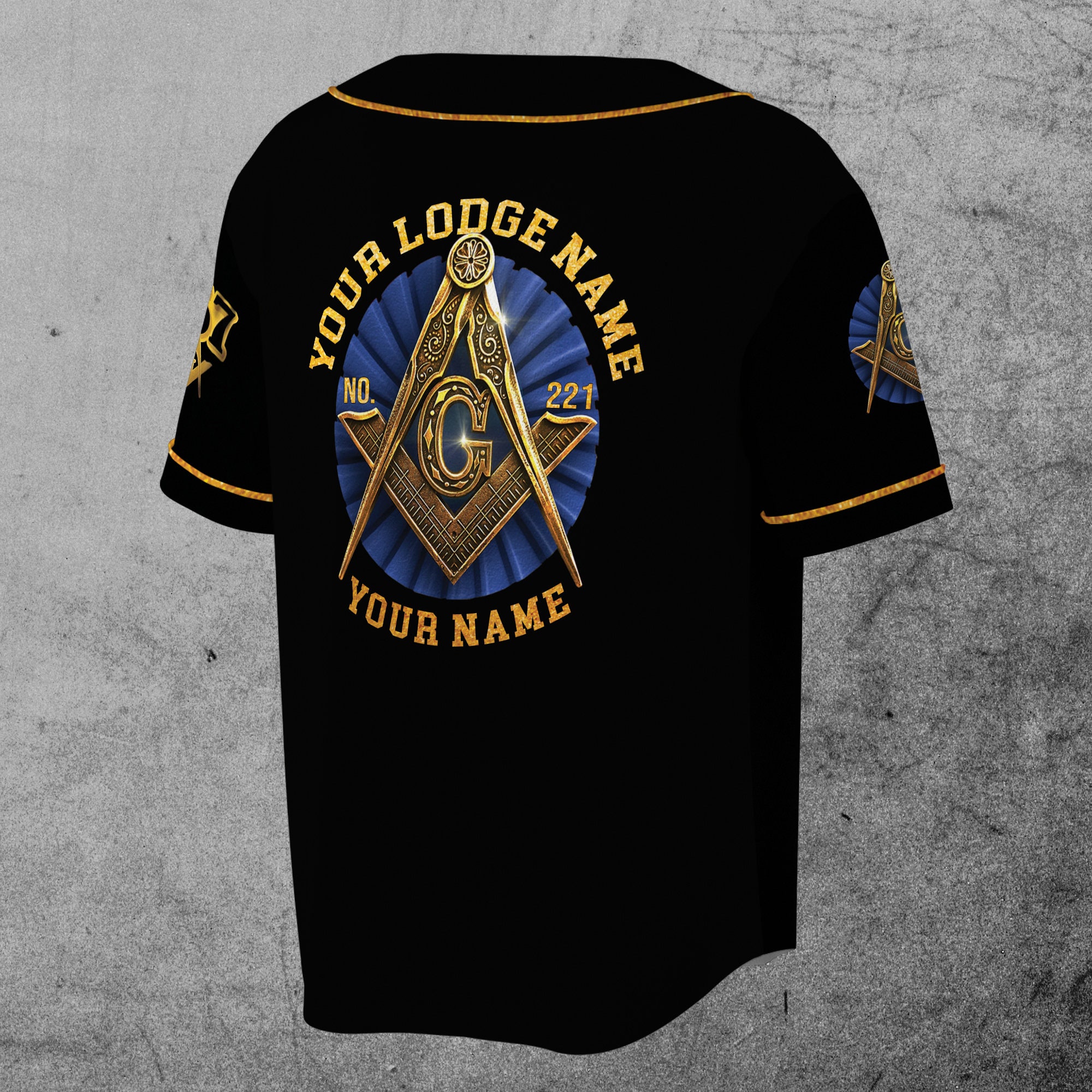 Customize Lodge Name Name and Number Freemasonry Masonic Symbol ...