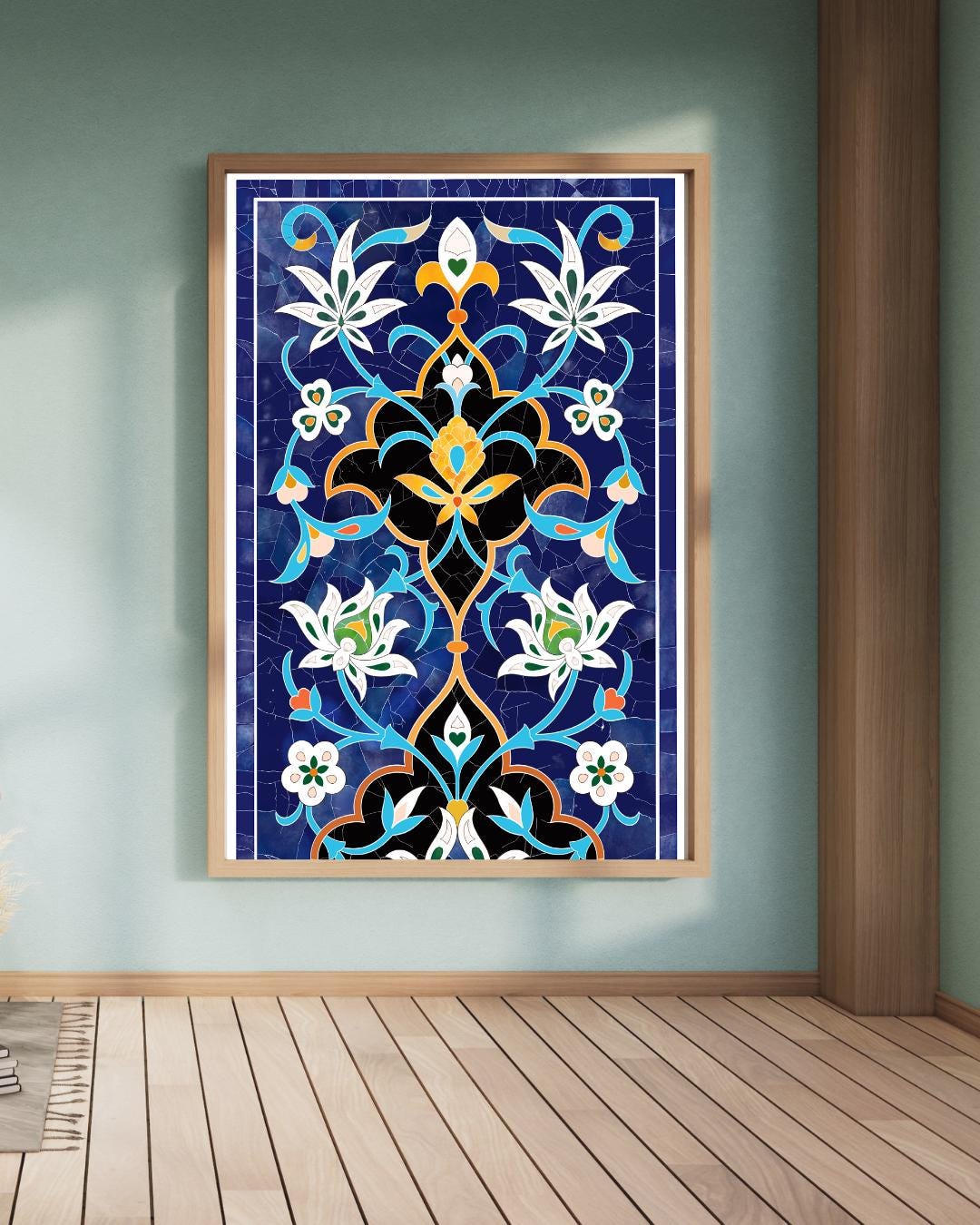 Persian Tile Art Print: High-resolution Digital Download - Etsy