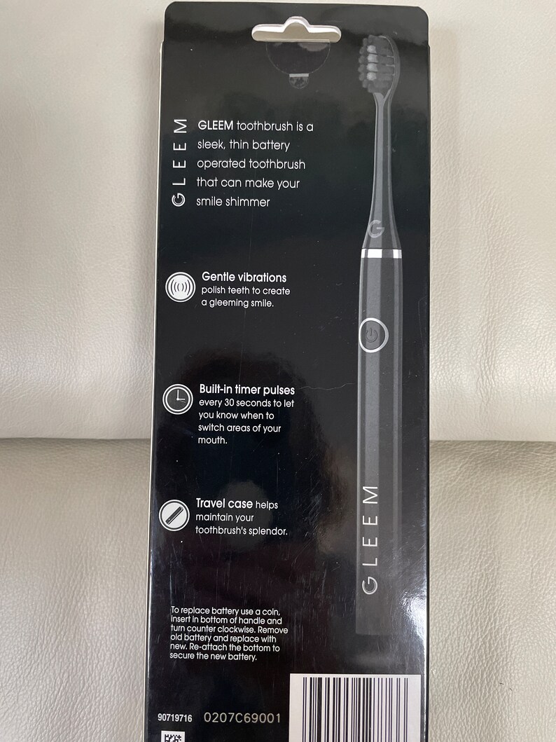 Gleem Power Travel Toothbrush - Etsy
