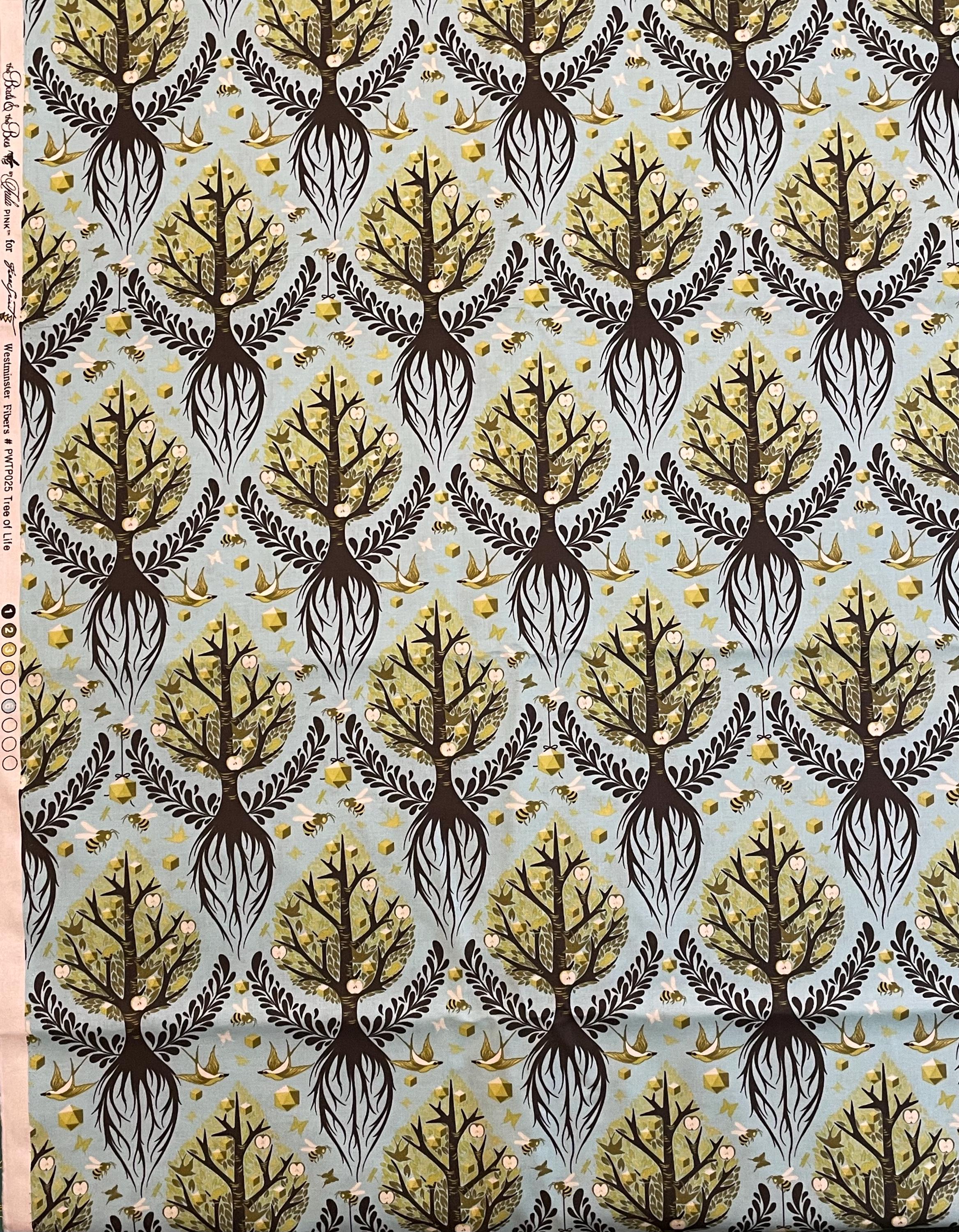Tula Pink the Birds and the Bees Tree of Life PWTP025 Tree of Life~oop ...