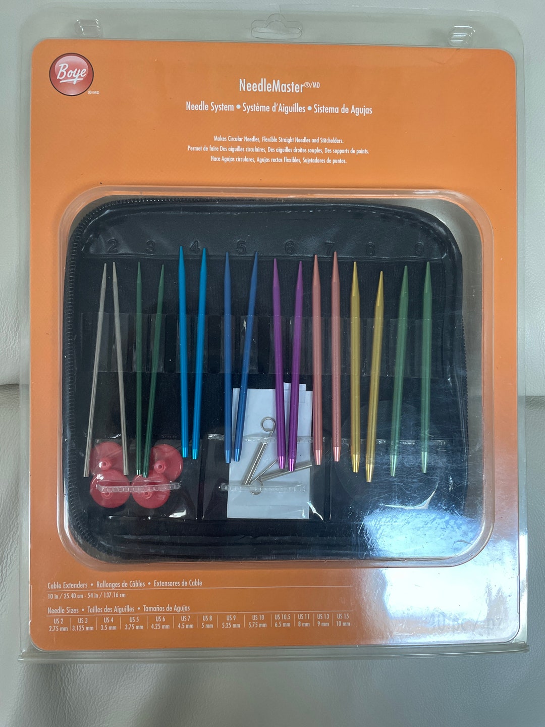 Boye Needlemaster Knitting Needle System - Etsy