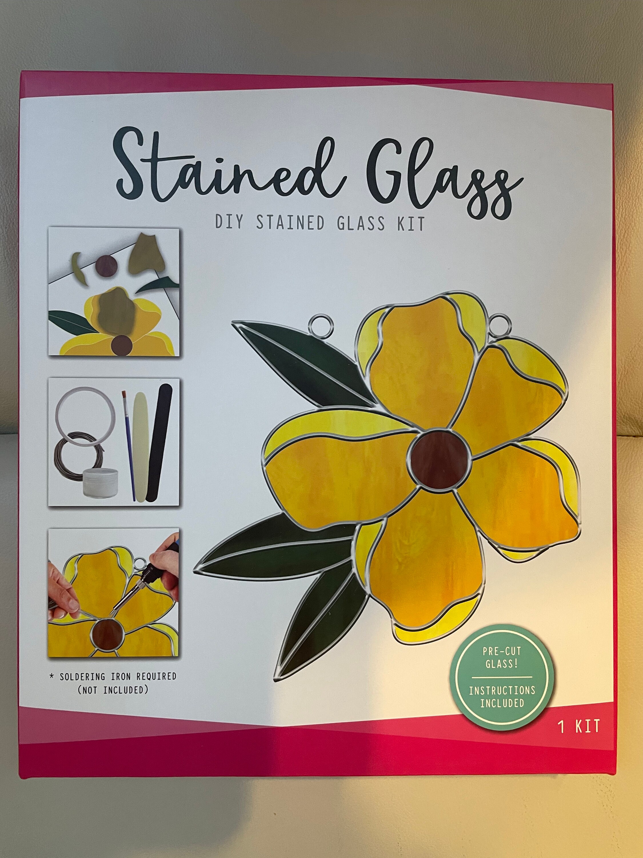 American Crafts Stained Glass Kit Etsy 0290