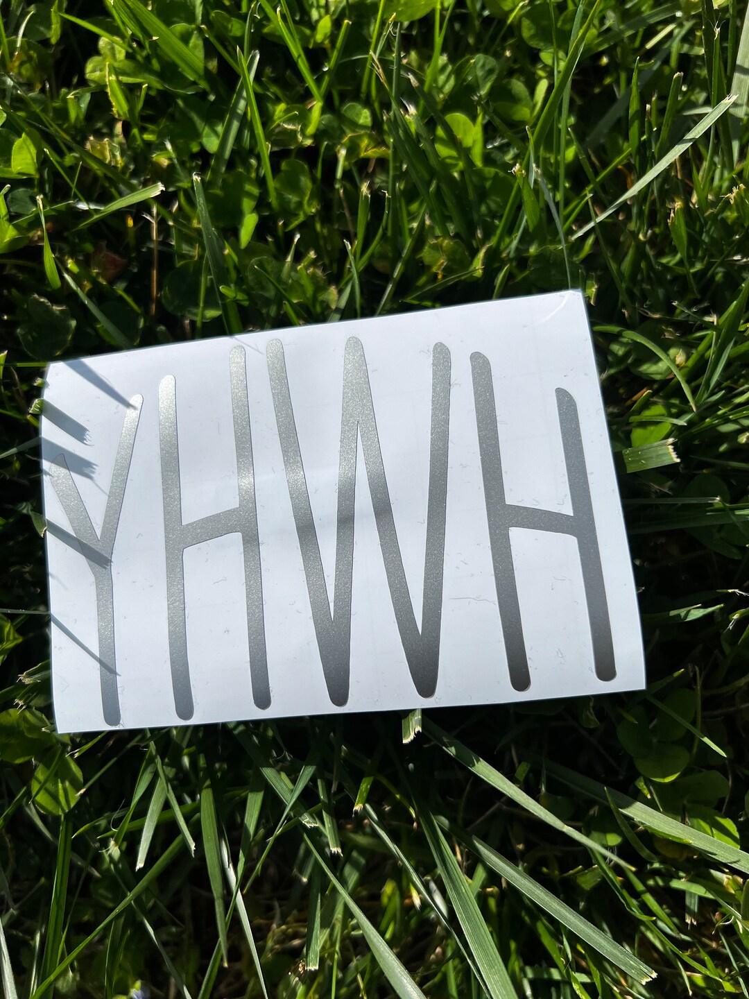YHWH (yahweh) Decal - Etsy