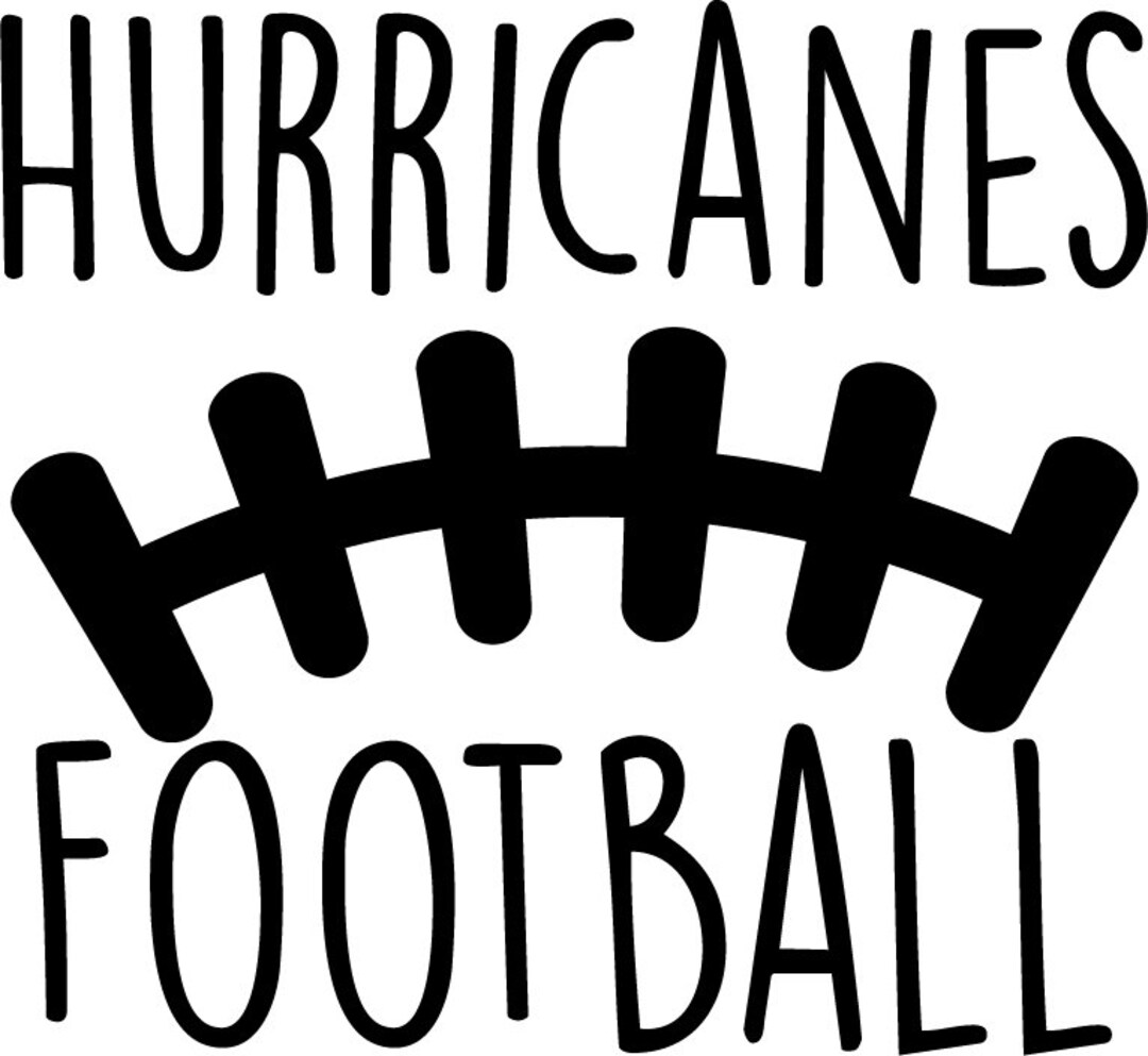 Hurricanes Football SVG & PNG Files - Etsy