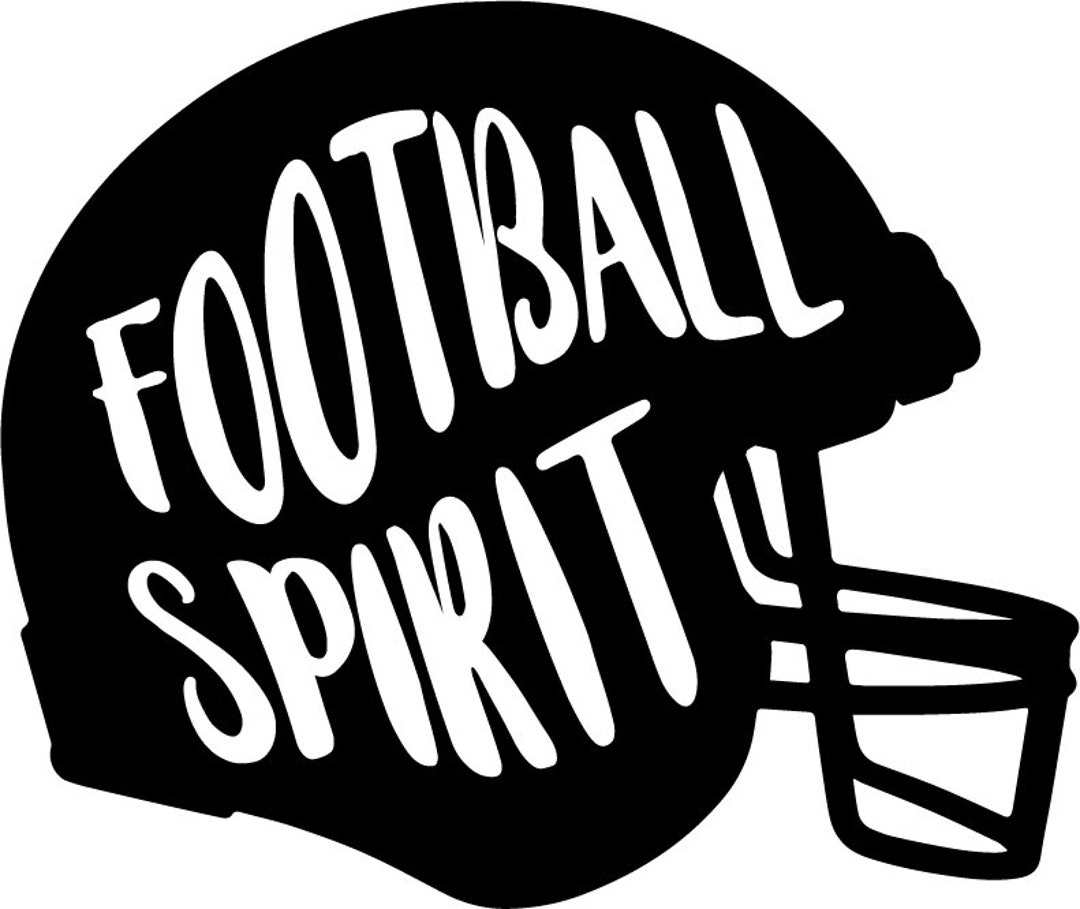 Football Spirit SVG - Etsy