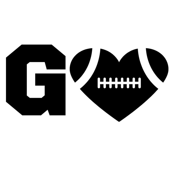 Go Football SVG - Etsy