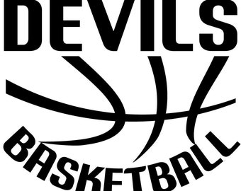 Lady Blue Devils Basketball Svg - Etsy