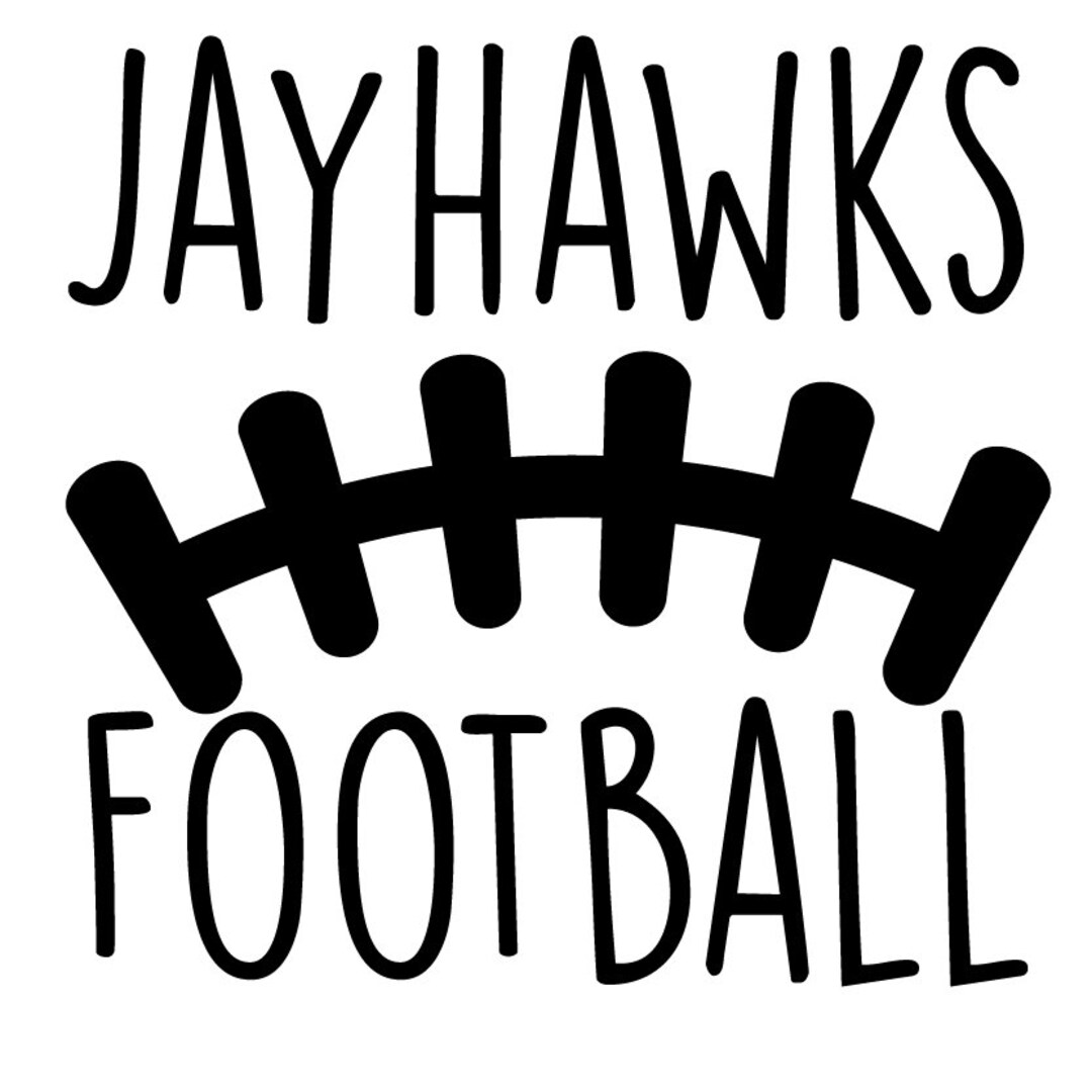 Jayhawks Football SVG - Etsy
