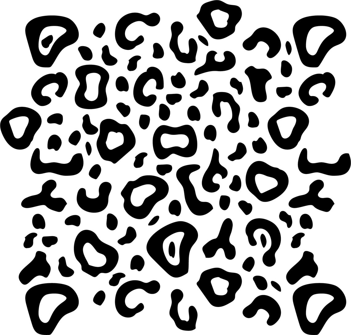 Leopard Print SVG - Etsy