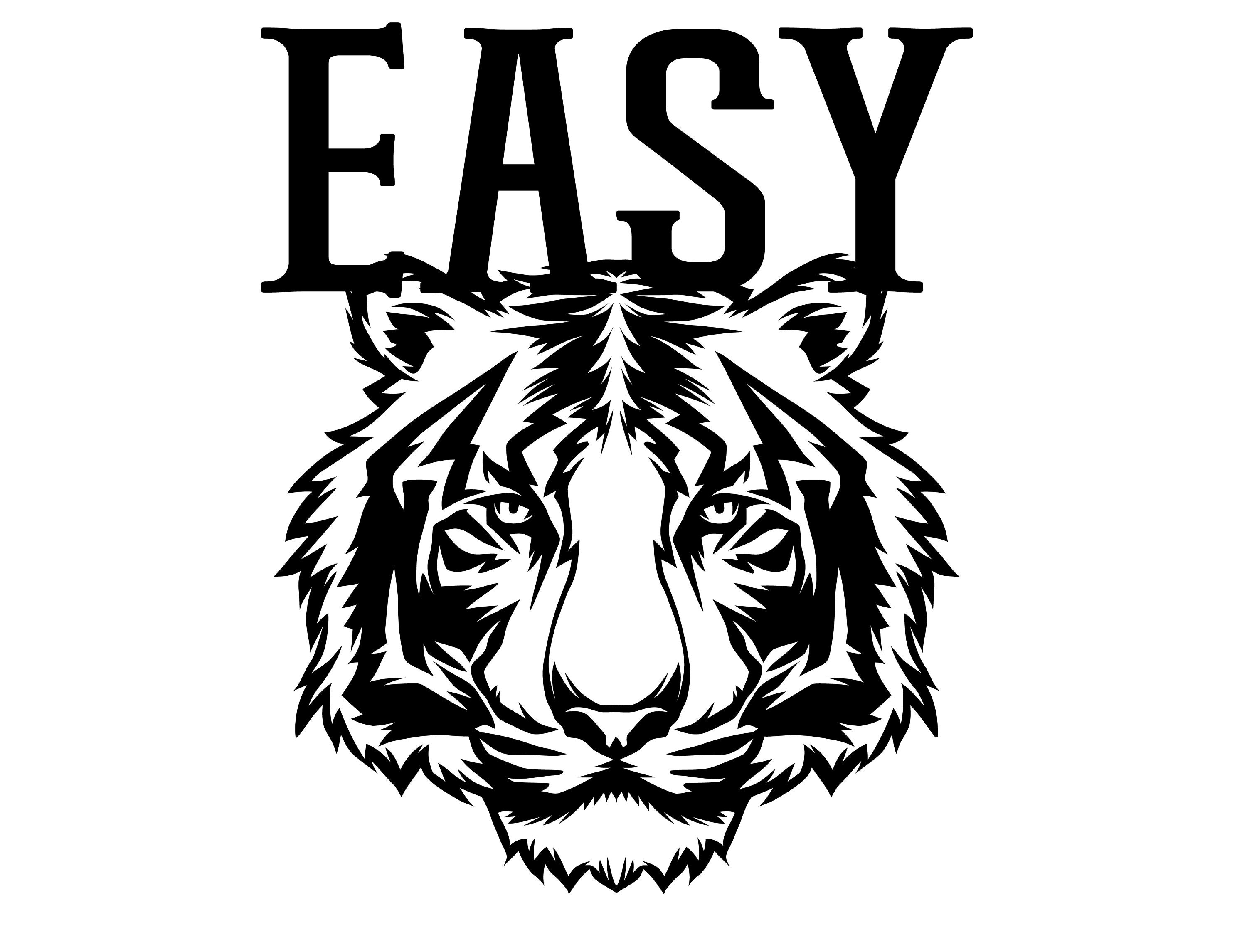 Easy Tiger SVG | Etsy