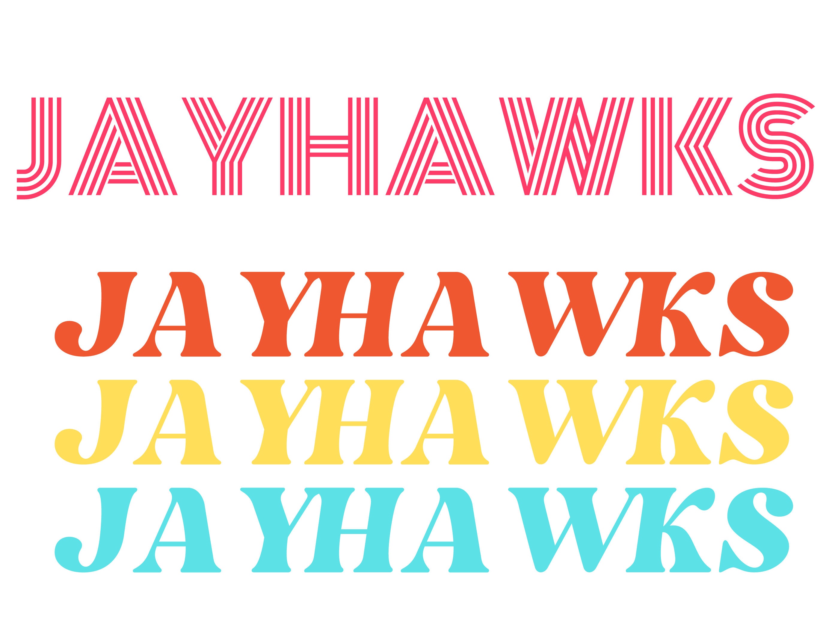 Jayhawks Mascot SVG - Etsy