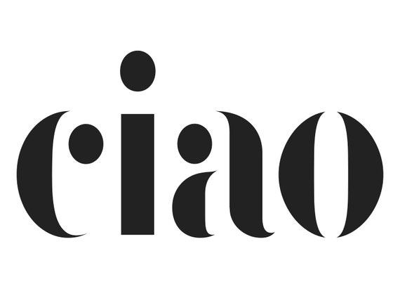 Ciao SVG File | Etsy