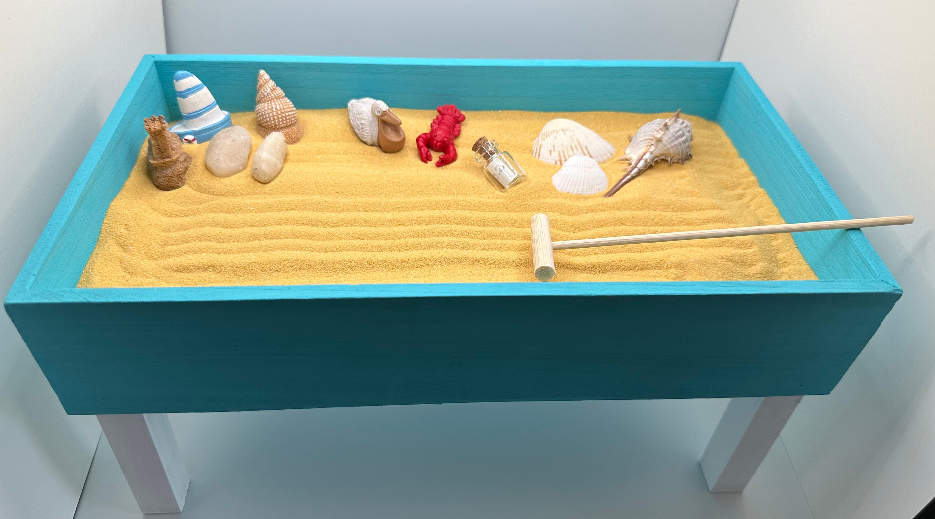 Zen Garden Kit Beach Desk Sand Nautical Vacation Rake - Etsy