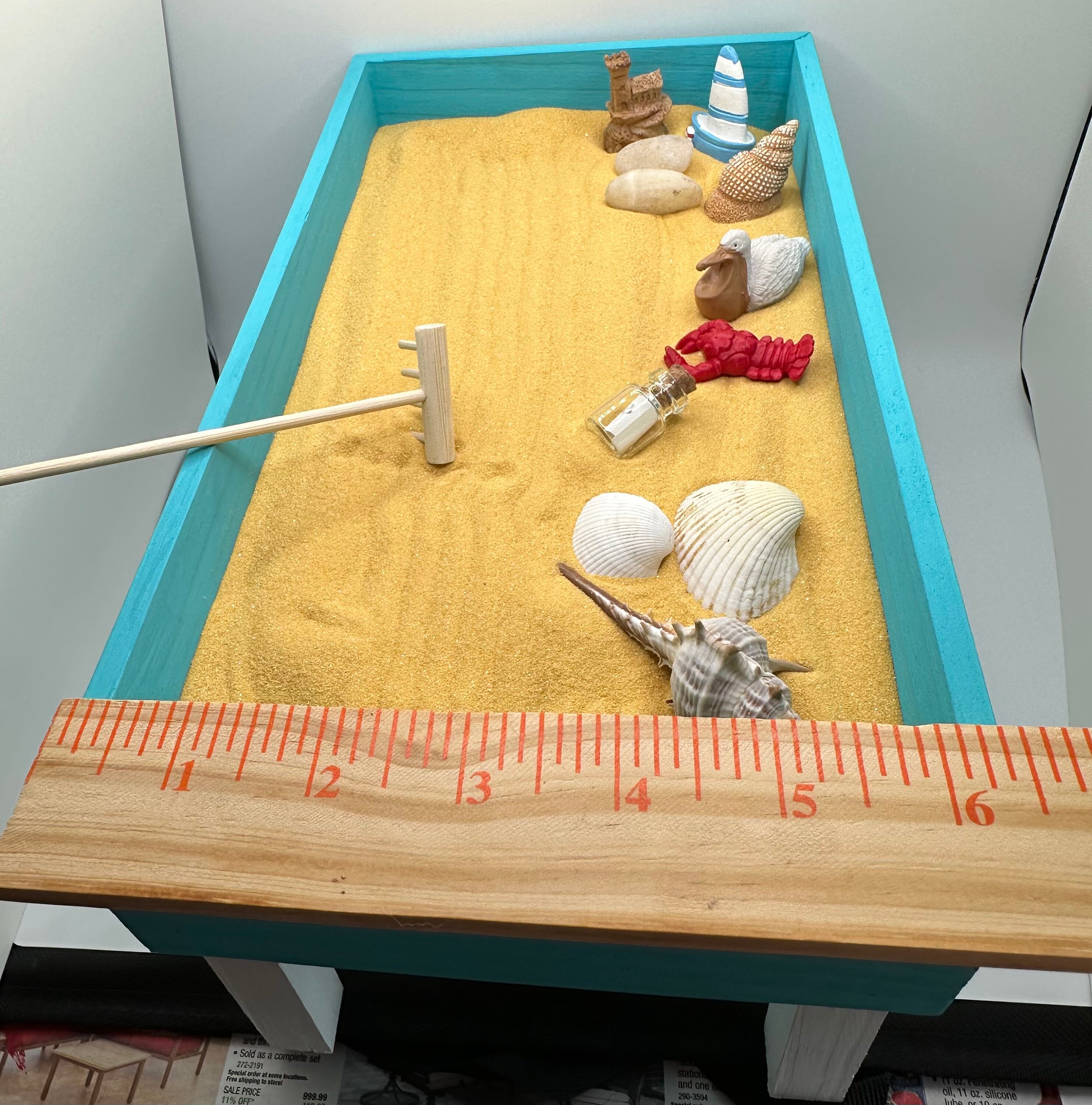 Zen Garden Kit Beach Desk Sand Nautical Vacation Rake - Etsy