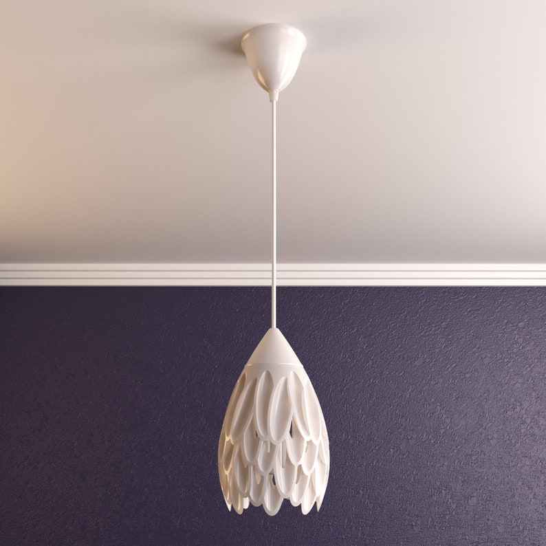 Elliptica Hanging Lamp 3D Print Stl File - Etsy