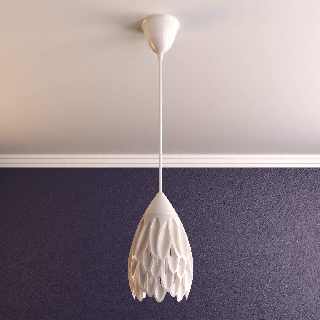 Elliptica Hanging Lamp 3D Print Stl File - Etsy