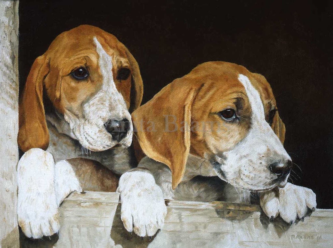 Waiting for Cubbing, a Limited Edition Print After an Original Painting ...