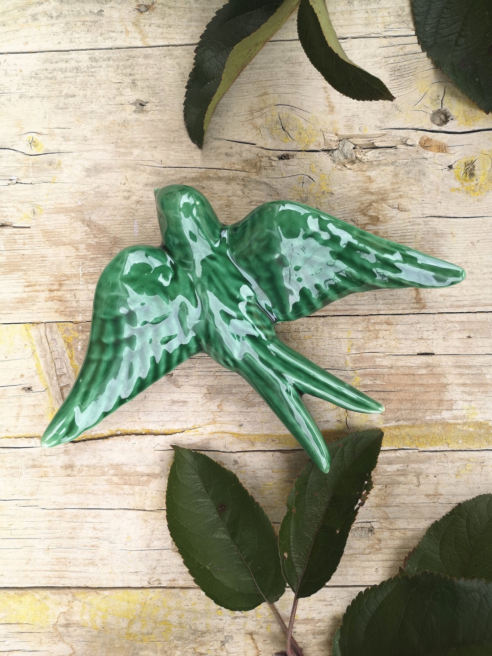 Portuguese Green Ceramic Swallows Portugal Pottery Portugal - Etsy Australia