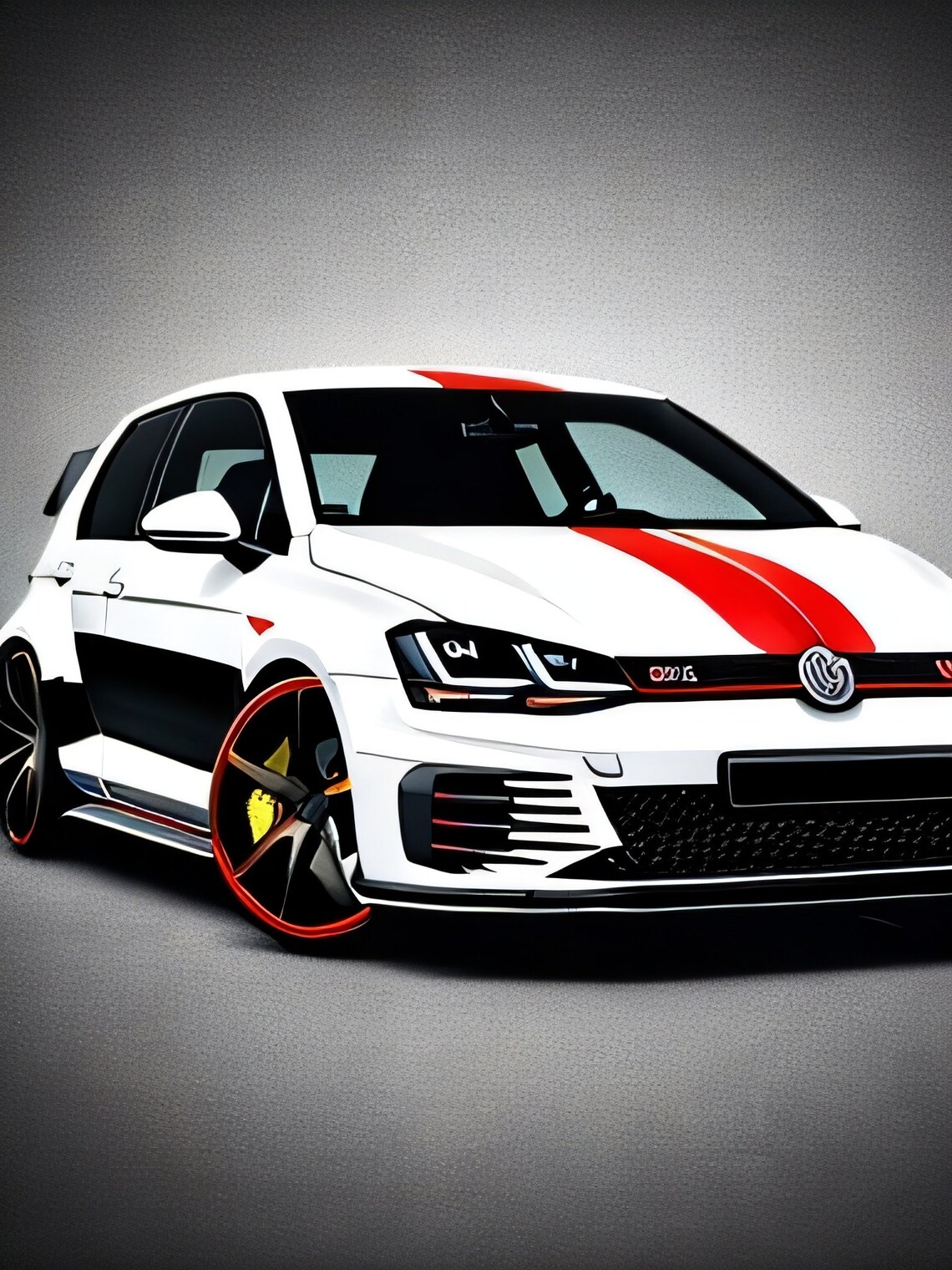 VW Golf GTI Mural Poster Set the Perfect Wall Decoration - Etsy Canada