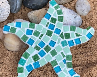 Turquoise Mosaic Tiles - Etsy UK