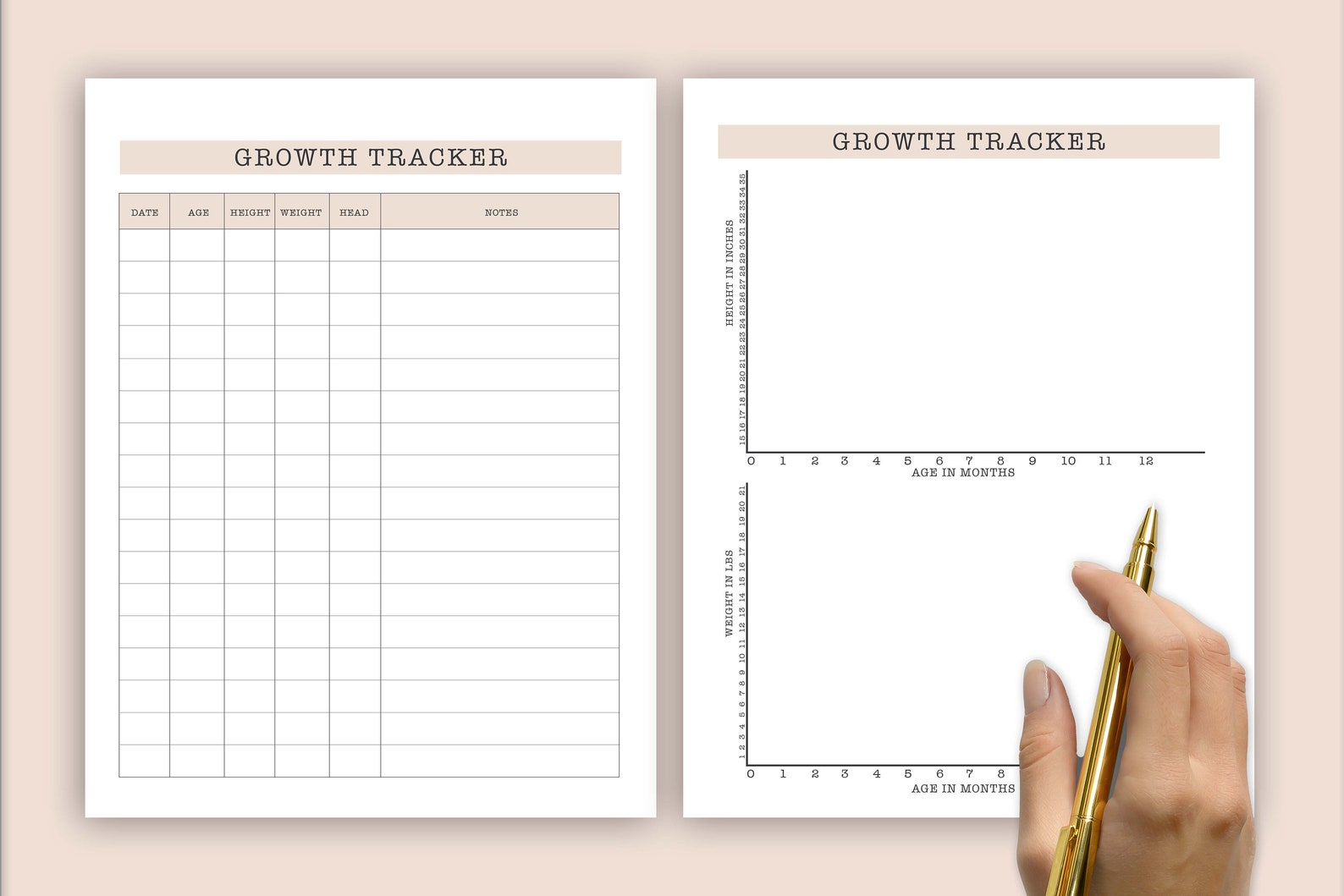 Newborn Planner, Baby Planner, Printable Birth Plan, Organizer, Baby ...