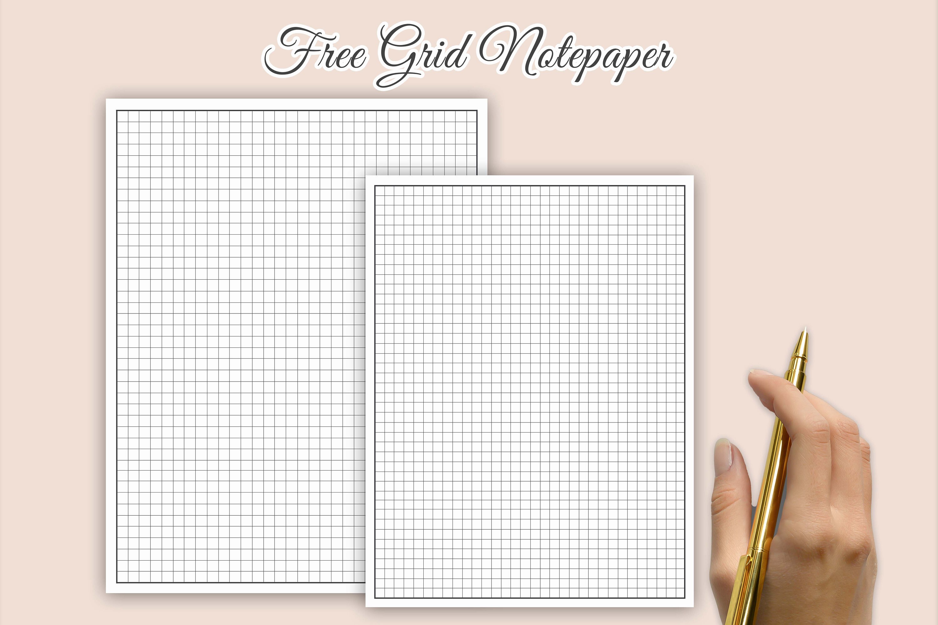 Monthly Printable Planner Inserts, Blank Calendar, Minimalist Planner ...