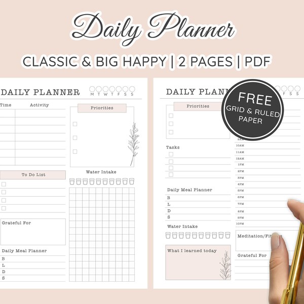 Happy Planner Insert - Etsy